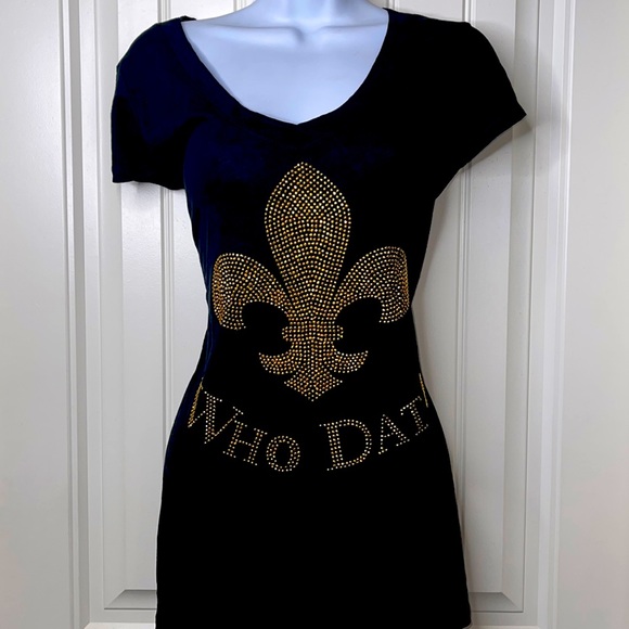 Tops | New Who Dat Tshirt | Poshmark